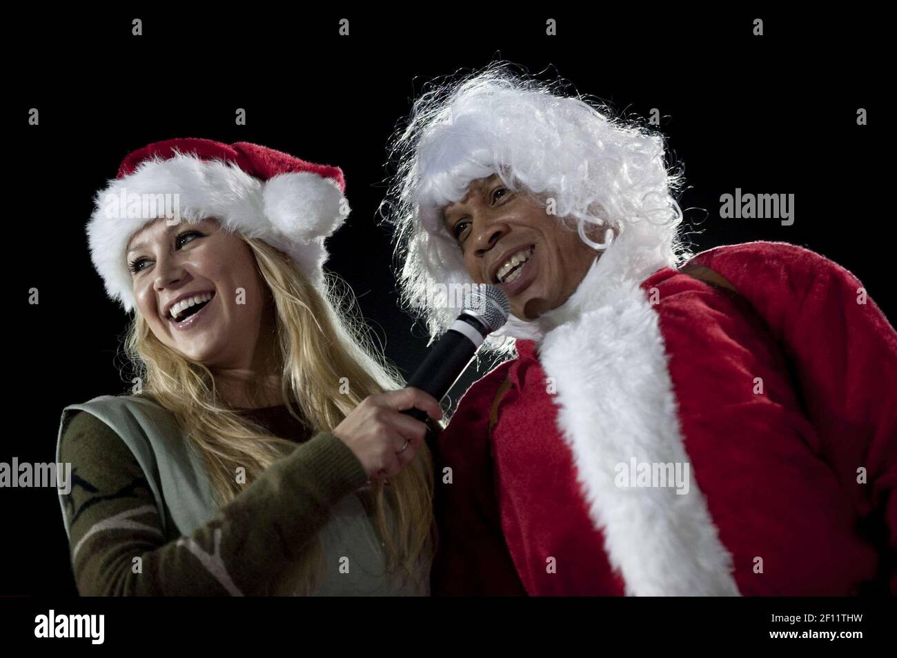 18 December 2009 - Baghdad, Iraq - Comedian Dave Attell and tennis star ...