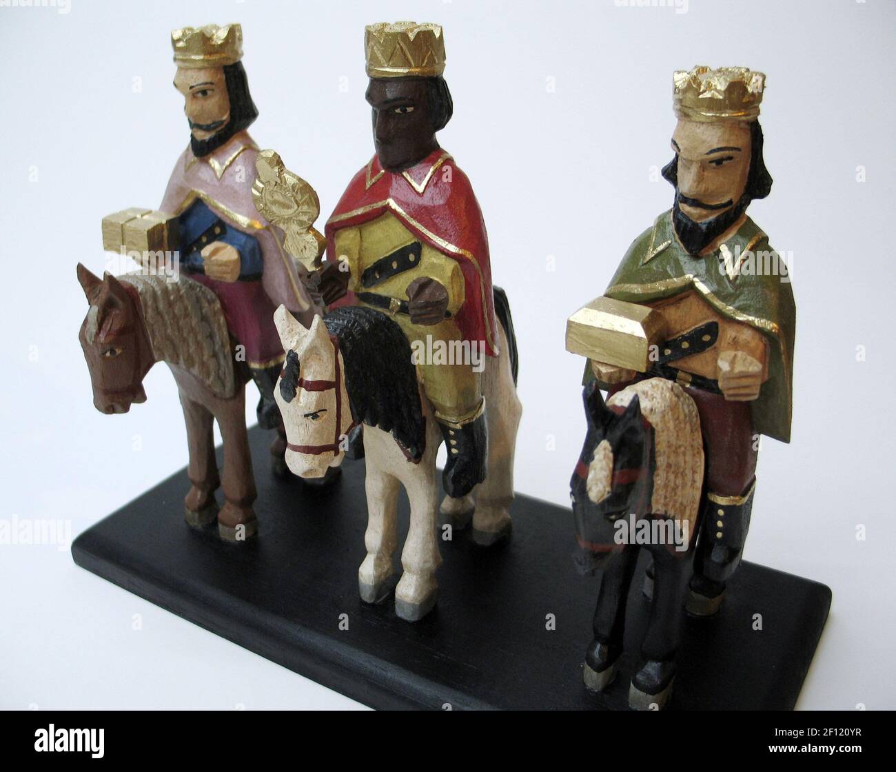 This Three Kings carving by Domingo Orta, 70, of Ponce, Puerto Rico ...