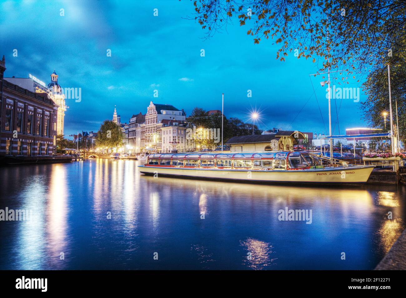 The world famous Canals in Amsterdam. Amsterdam, capital of the ...