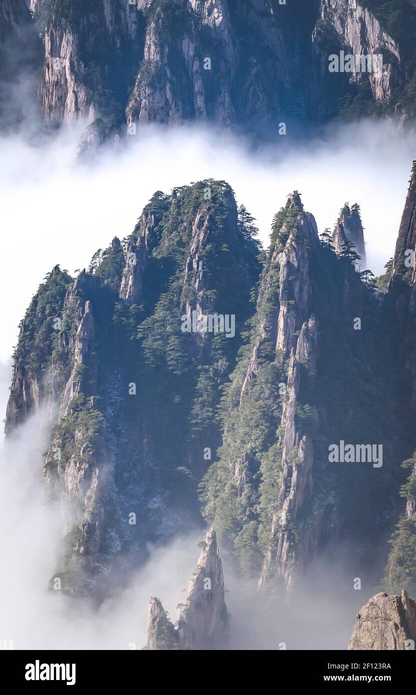 View of the ladder and sling of cable car from the view point of the ...