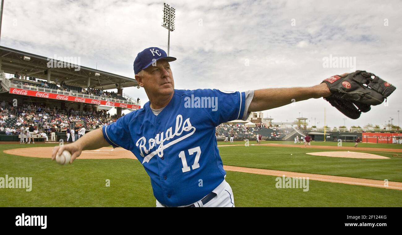 Former Kansas City Royals pitcher Mark Littell, who played for the team ...