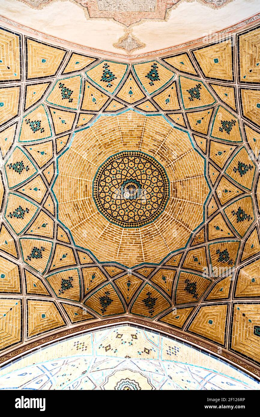 In iran the religion architecture Stock Photo - Alamy
