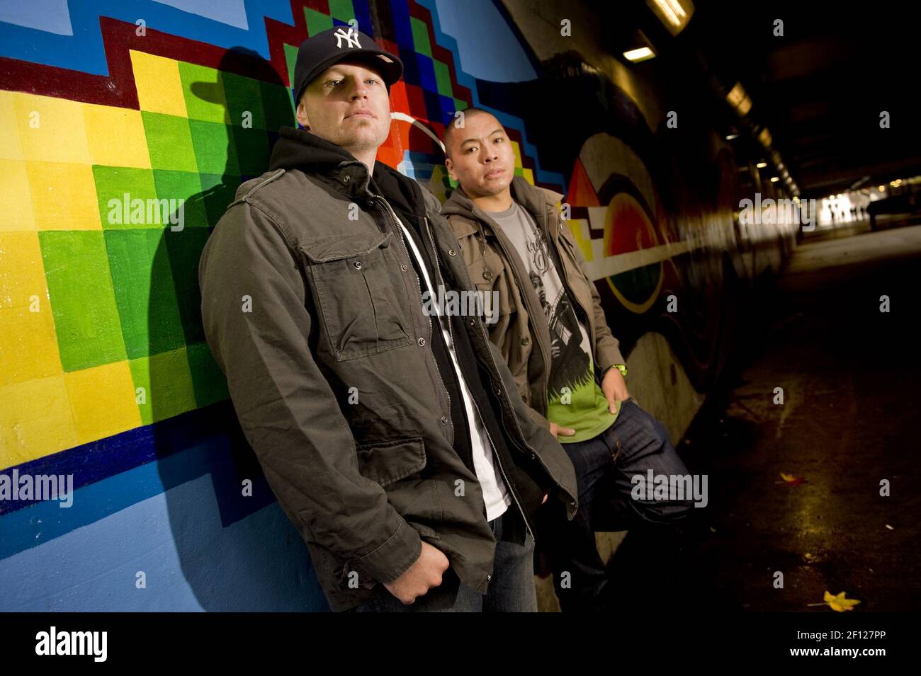 Stereotypes, the music production team of Jeremy Reeves, left, and Jon ...