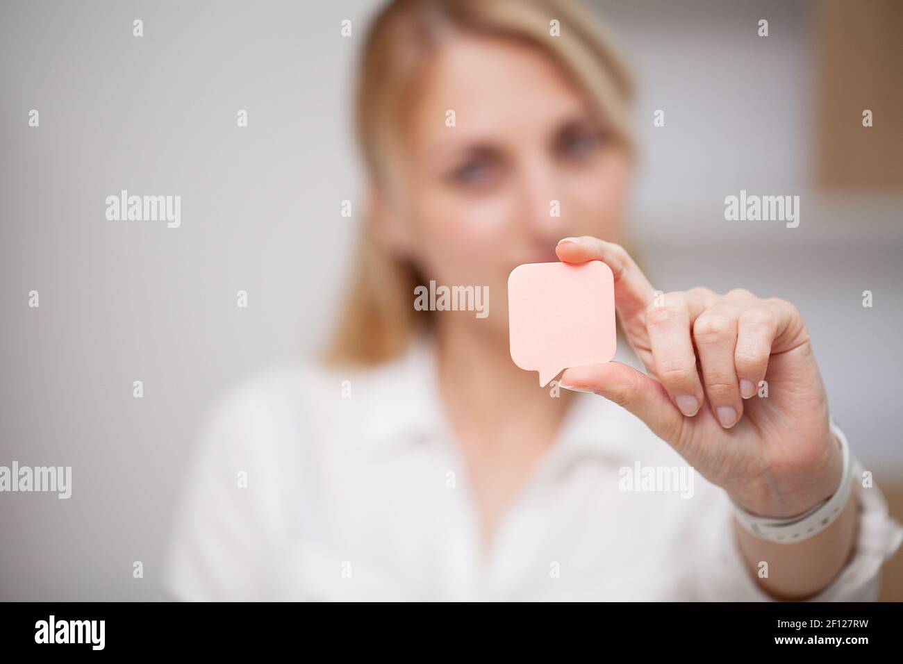 Woman hand holding square blank clean sticker mock up Stock Photo - Alamy Woman hand holding square blank clean sticker mock up Stock Photo - Alamy