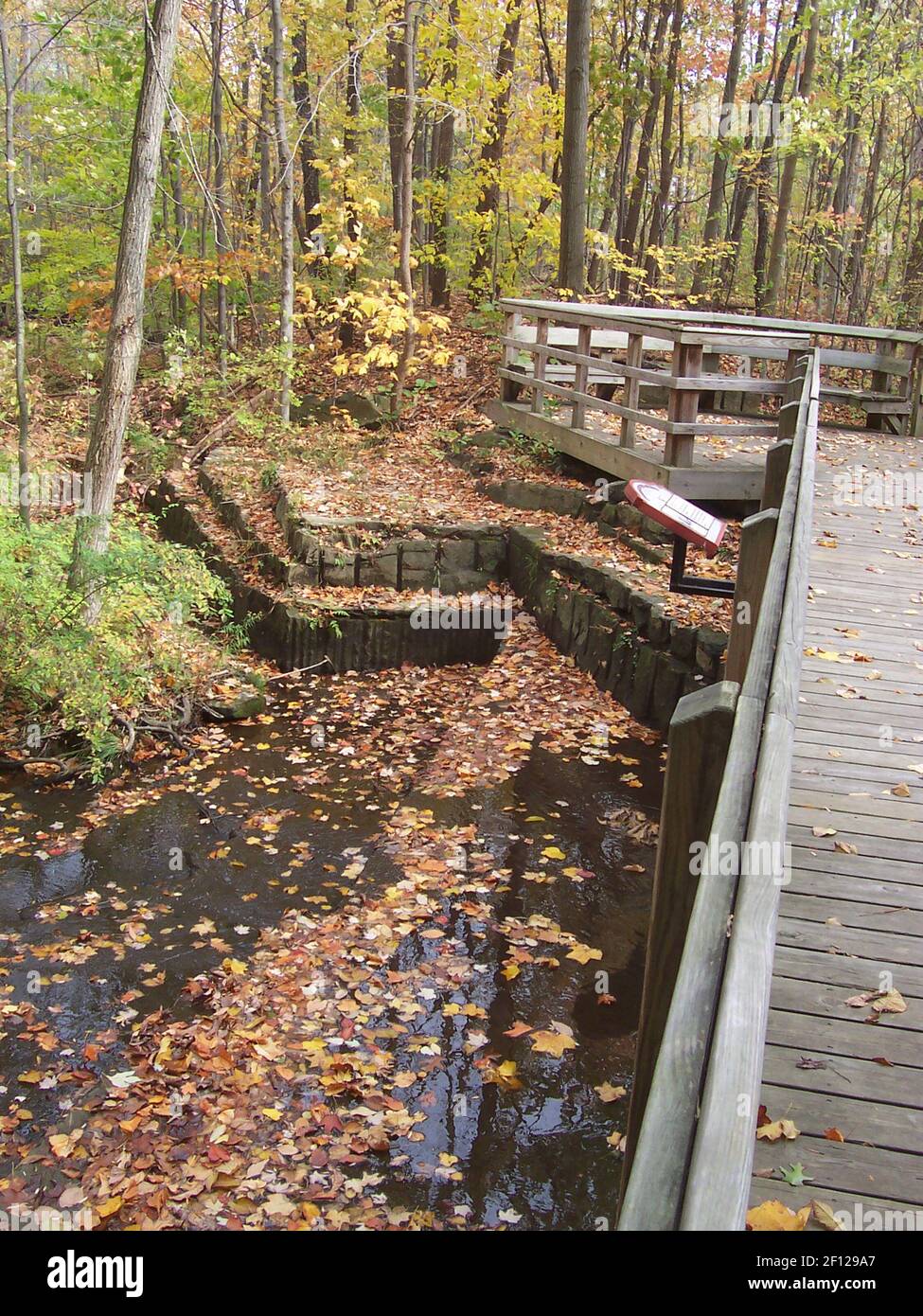 Berea sandstone was once quarried from the stream bed near the Quarry ...
