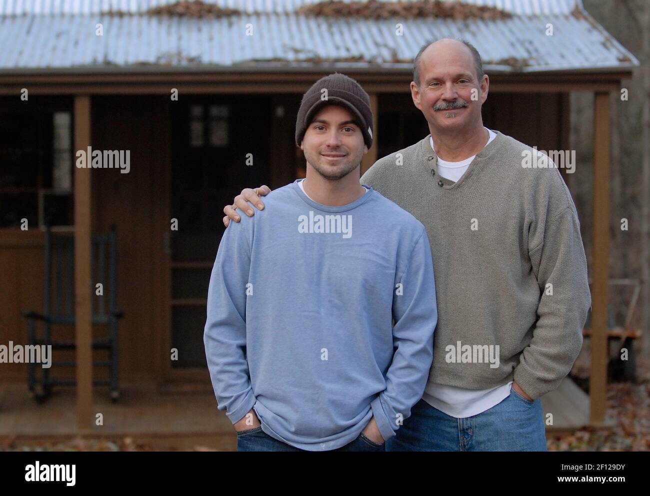 Bobby Moeller, right, wasn't quite ready to build a home on his 11 ...
