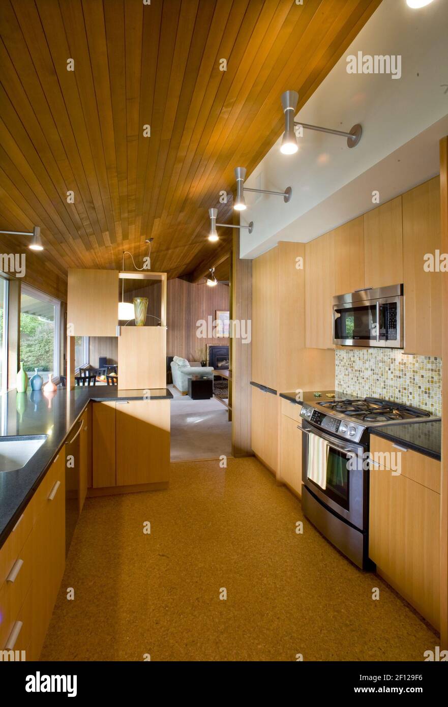 Architect Rick Mohler selected the materials to relate to the existing ...