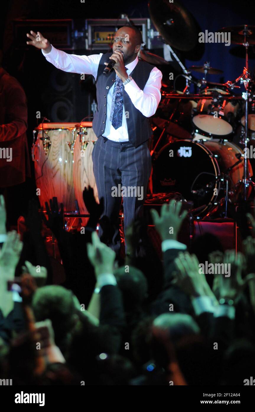 Artist Wyclef Jean performs at the Presidential Inaugural Mid-Atlantic ...