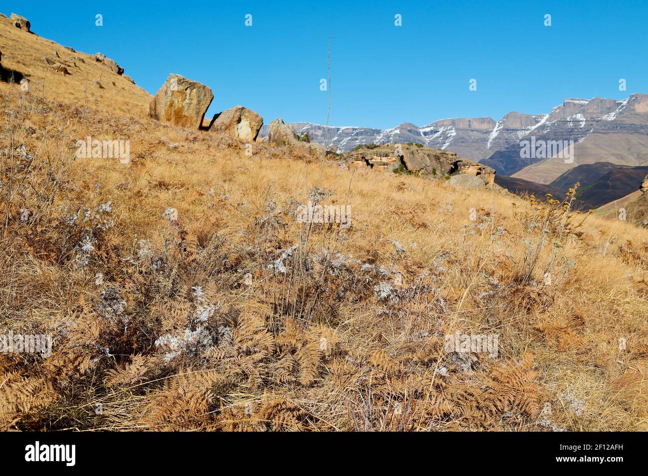 In south africa valley of desolation Stock Photo - Alamy