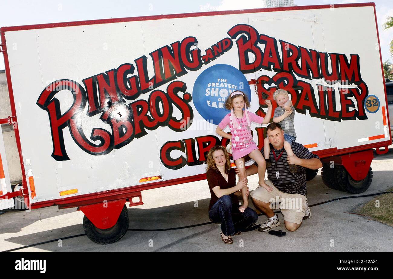 Mike and Mary Stuart with children Tylar, 3, and Katherine, 8, spend ...