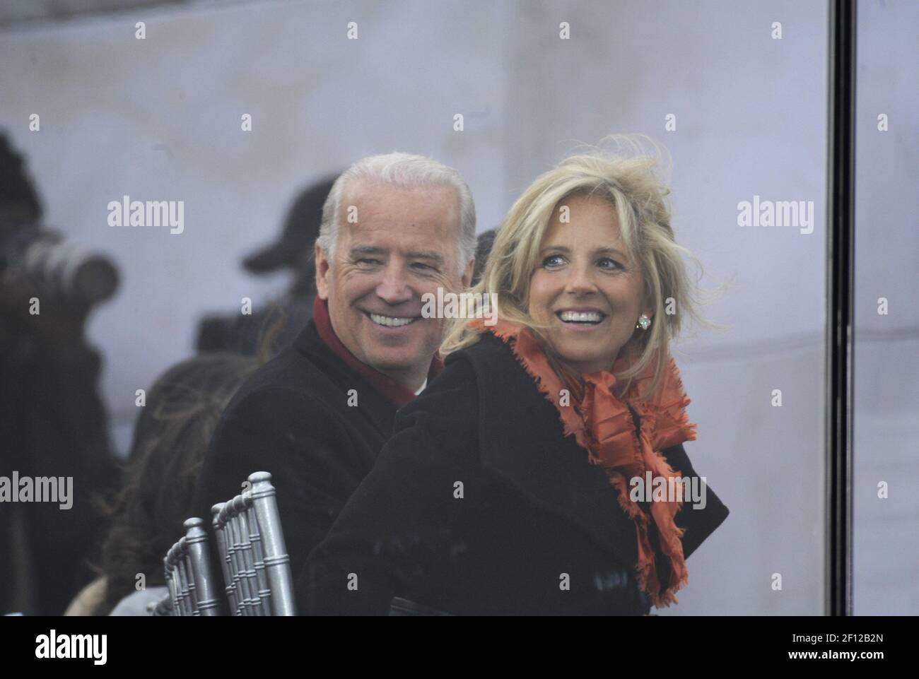 Vice President-elect Joe Biden and his wife, Jill, attend the Obama ...