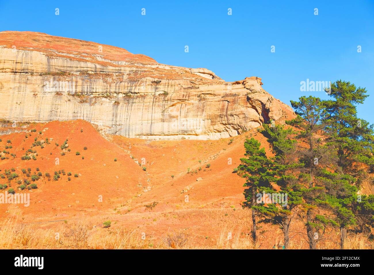 In south africa valley of desolation Stock Photo - Alamy