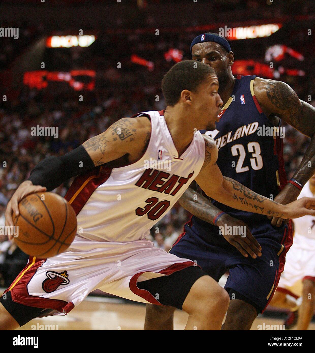 Michael Beasley Lebron James