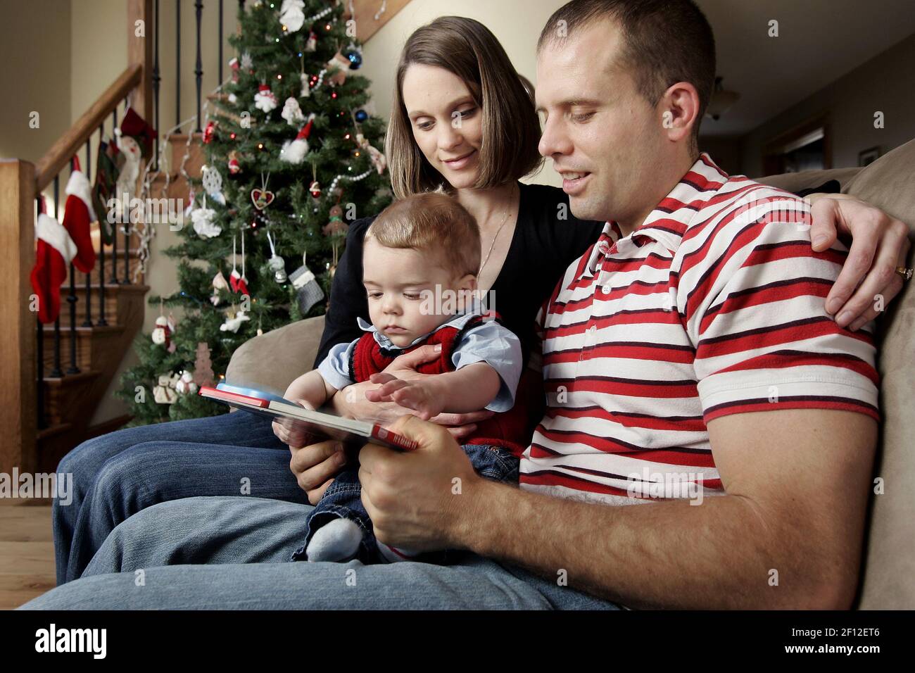 Jenni and Daniel Bayless of Bolivar, Missouri, will celebrate Christmas ...