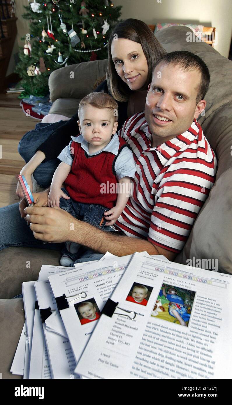 Jenni and Daniel Bayless of Bolivar, Missouri, will celebrate Christmas ...