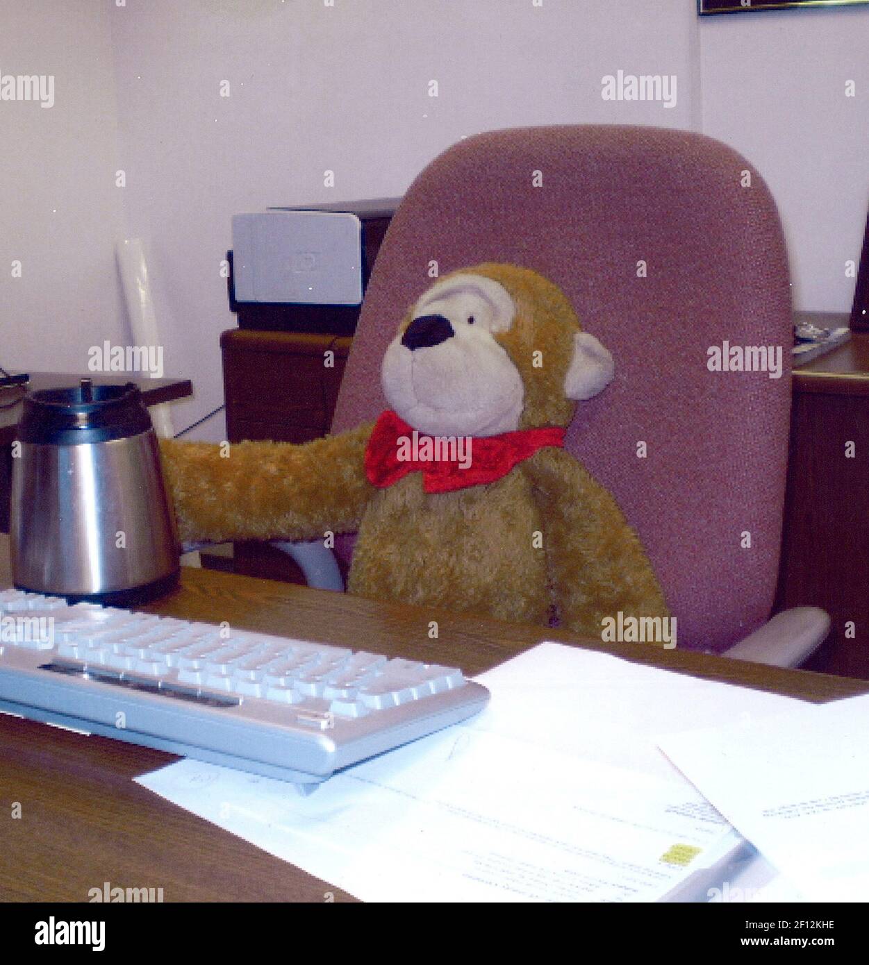 Five-year-old Joseph Tacke's stuffed monkey, Frankie, went on a wild ...