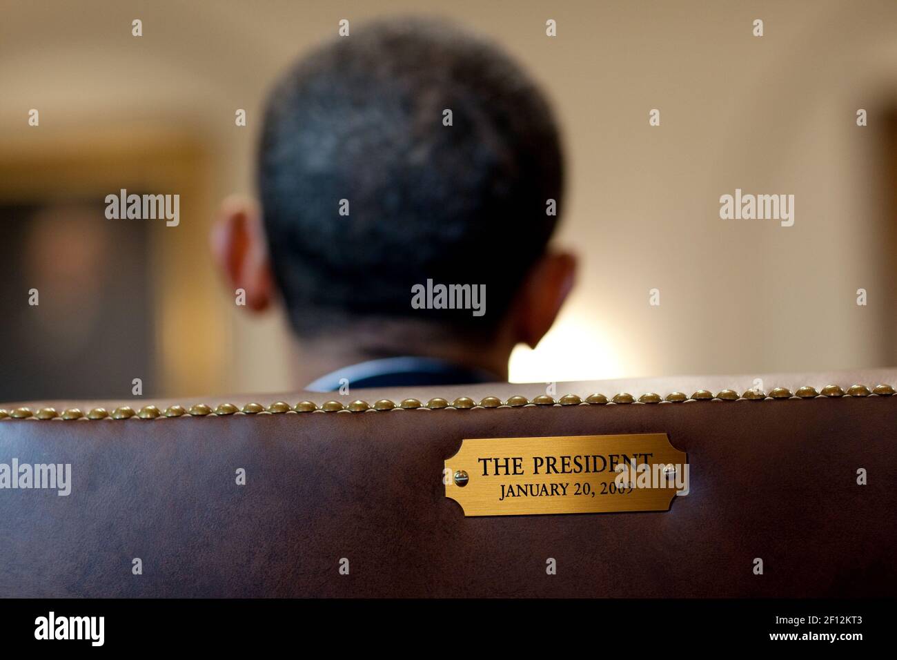 Engraved plaque president chair hi-res stock photography and images - Alamy