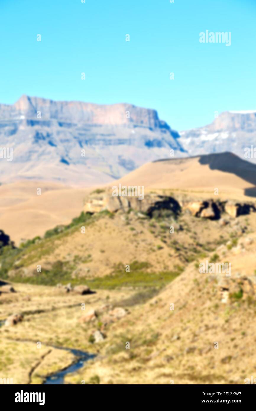 In south africa valley of desolation Stock Photo - Alamy