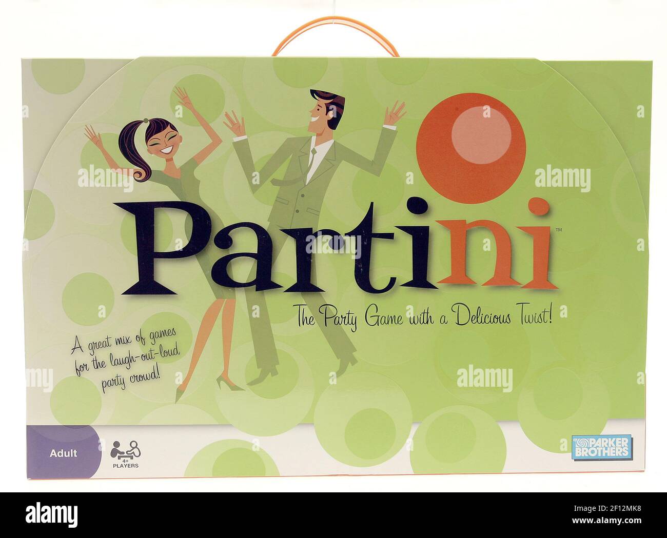 Even the case for this party game is fun, designed like an orange ...