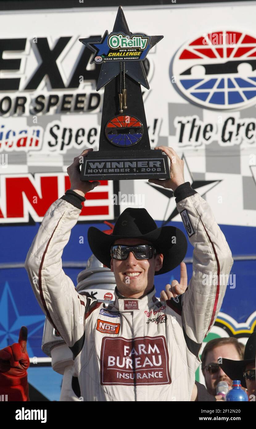 Kyle busch trophy hi-res stock photography and images - Alamy