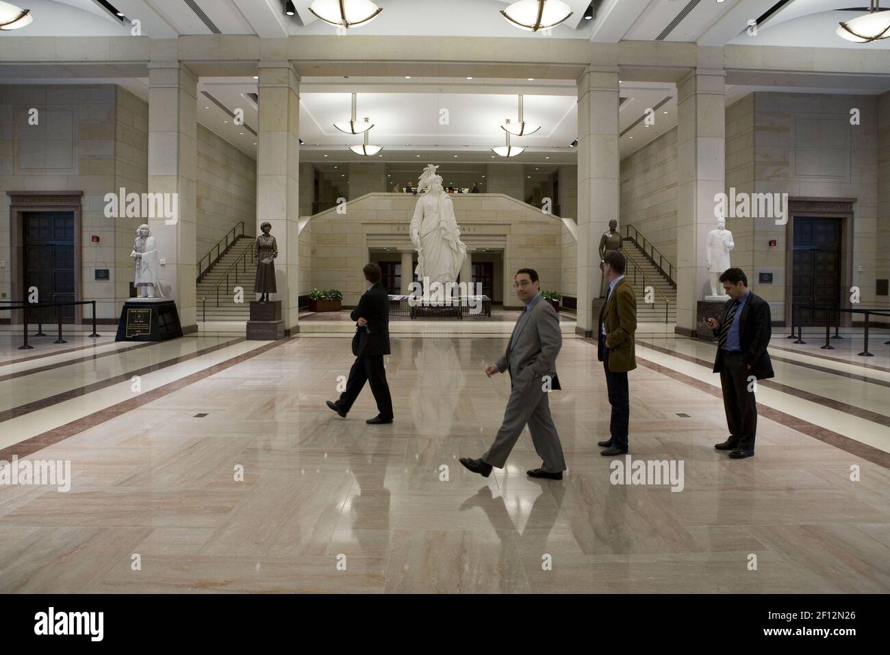 The 20,000 square foot Emancipation Hall, part of the new Capitol ...