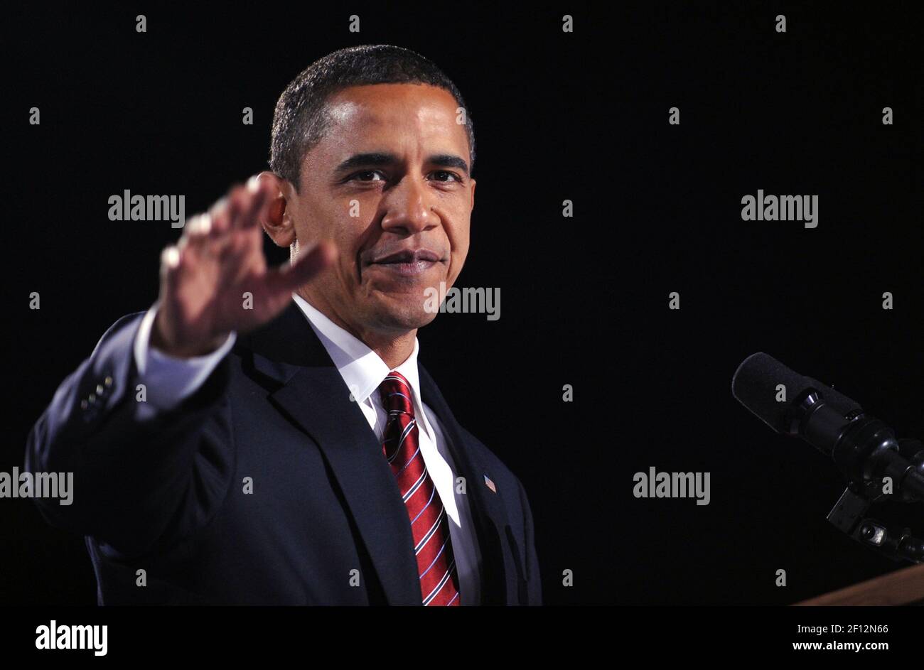 President-elect Barack Obama waves to supporters after Obama gave his ...