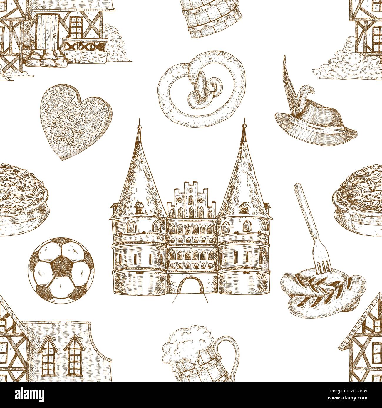 German traditional culture Stock Vector Images - Alamy