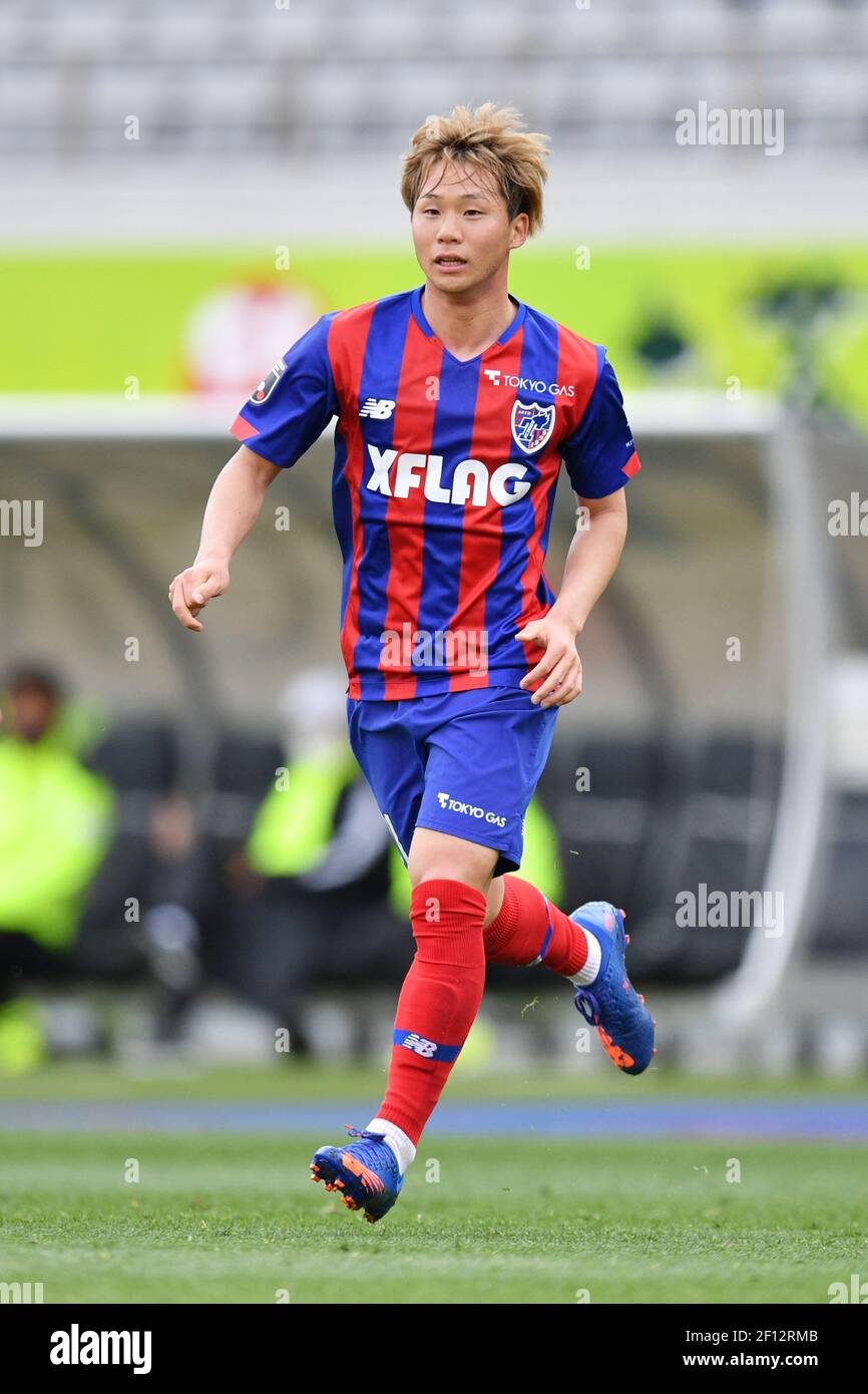 Ajinomoto Stadium, Tokyo, Japan. 6th Mar, 2021. Shuto Abe (FC Tokyo ...