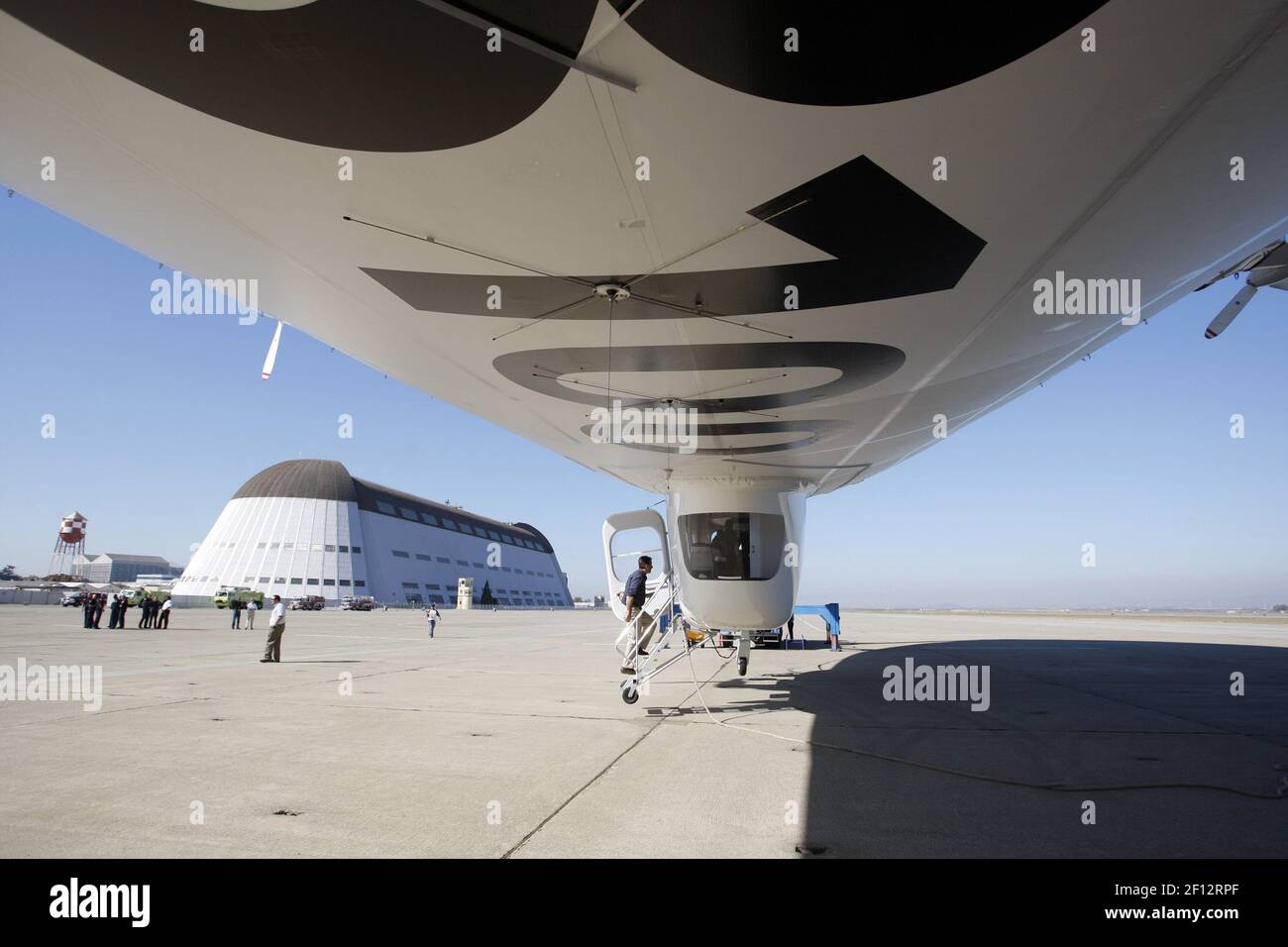 The Airship Ventures Zeppelin NT ("New Technologies") is 246 feet long ...
