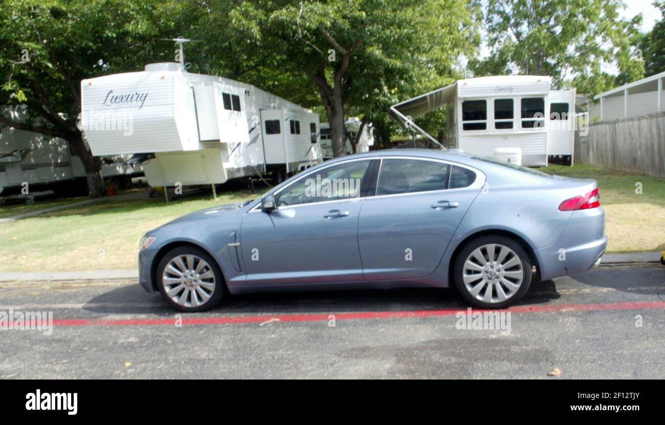 This private trailer park in the city of White Settlement, Texas, shows ...