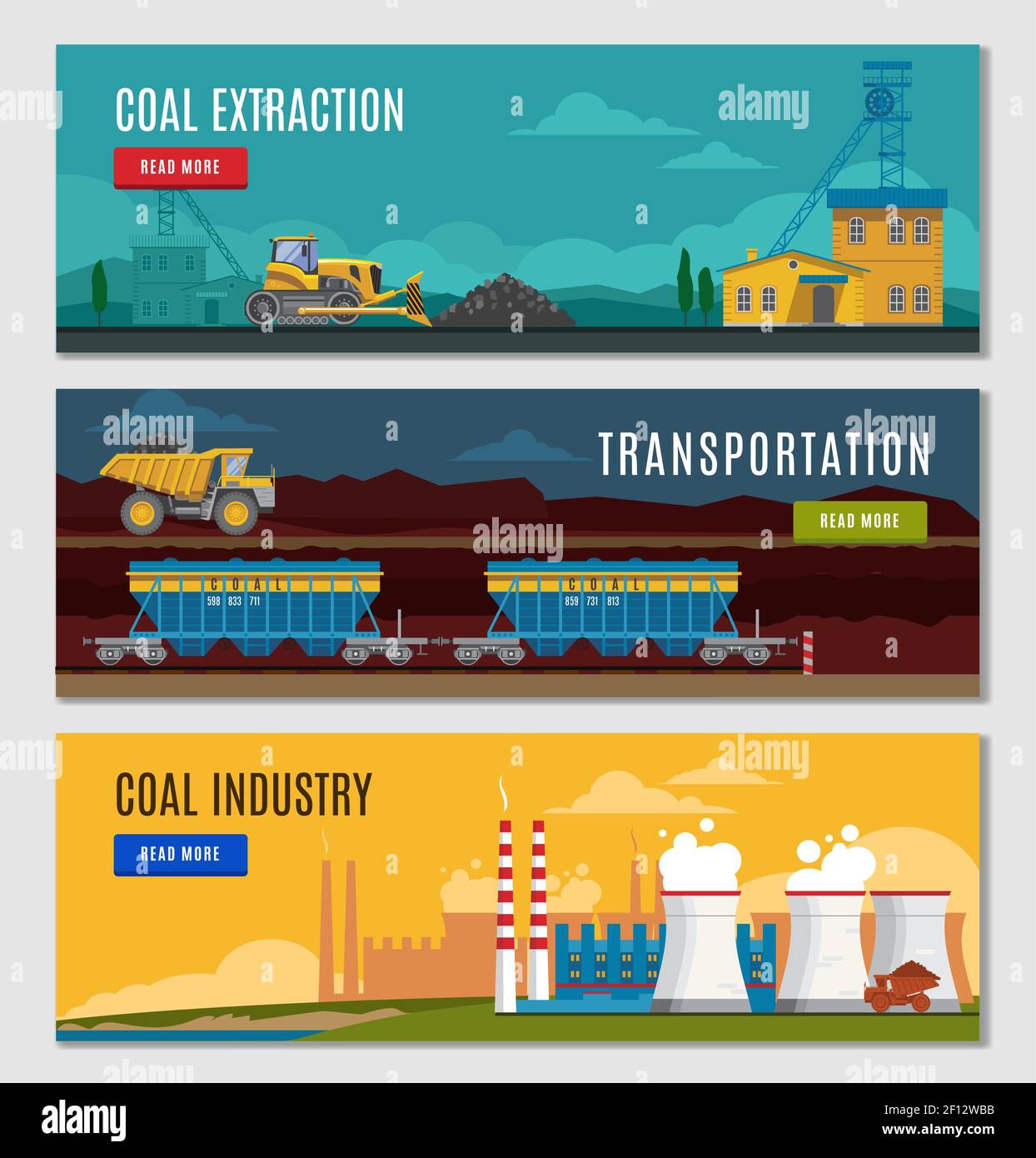 Mining infrastructure Stock Vector Images - Alamy