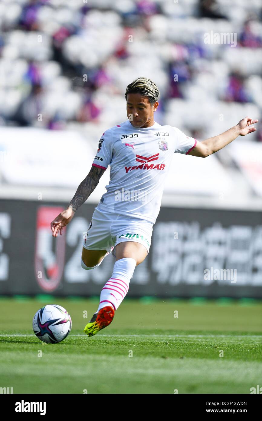 Ajinomoto Stadium, Tokyo, Japan. 6th Mar, 2021. Riku Matsuda (Cerezo ...