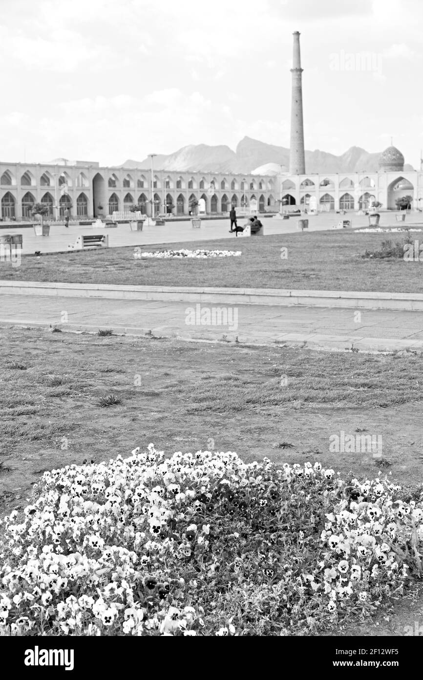 In iran the old square Stock Photo - Alamy