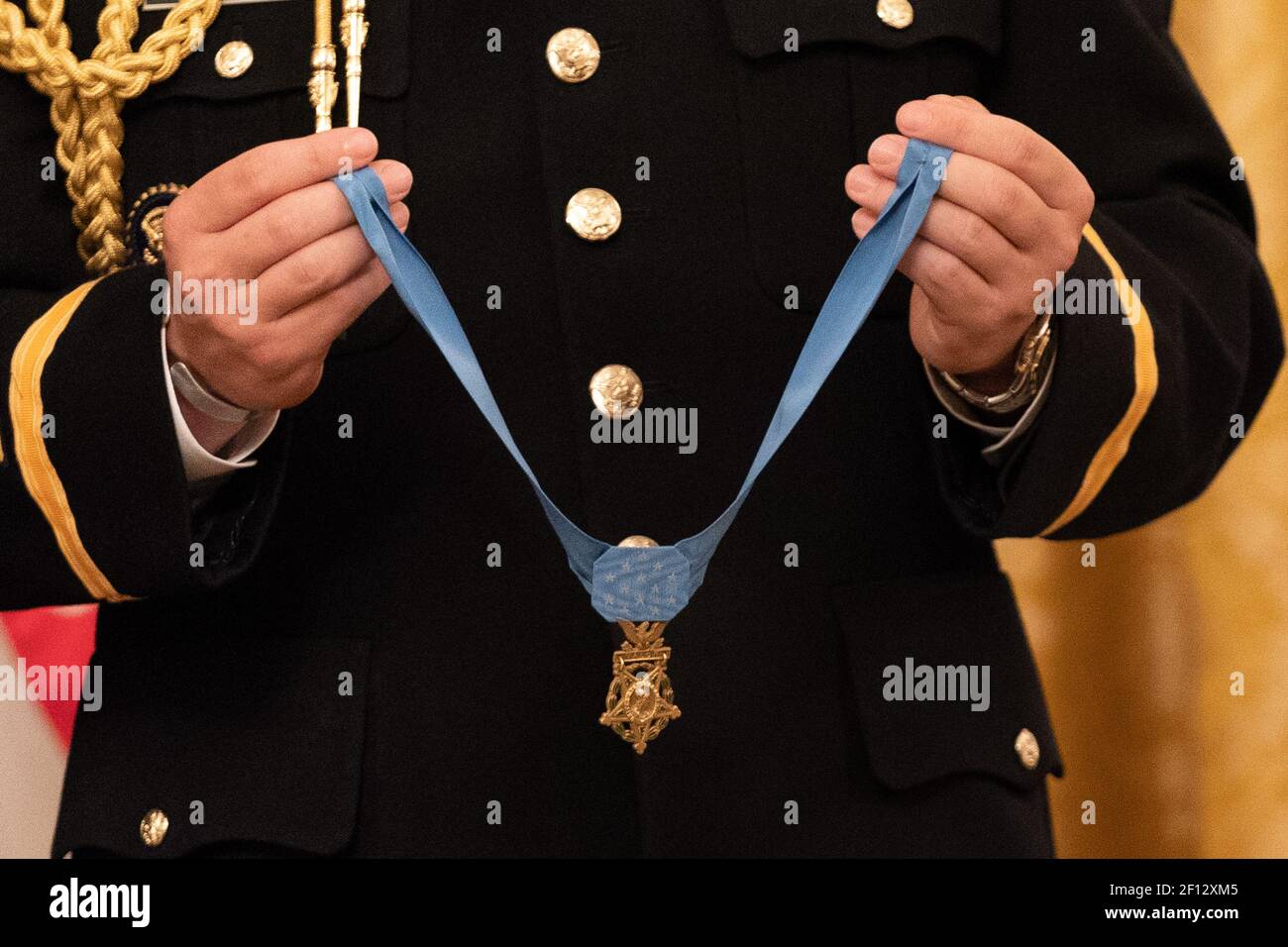 President Donald Trump presents the Medal of Honor to U.S. Army Staff ...