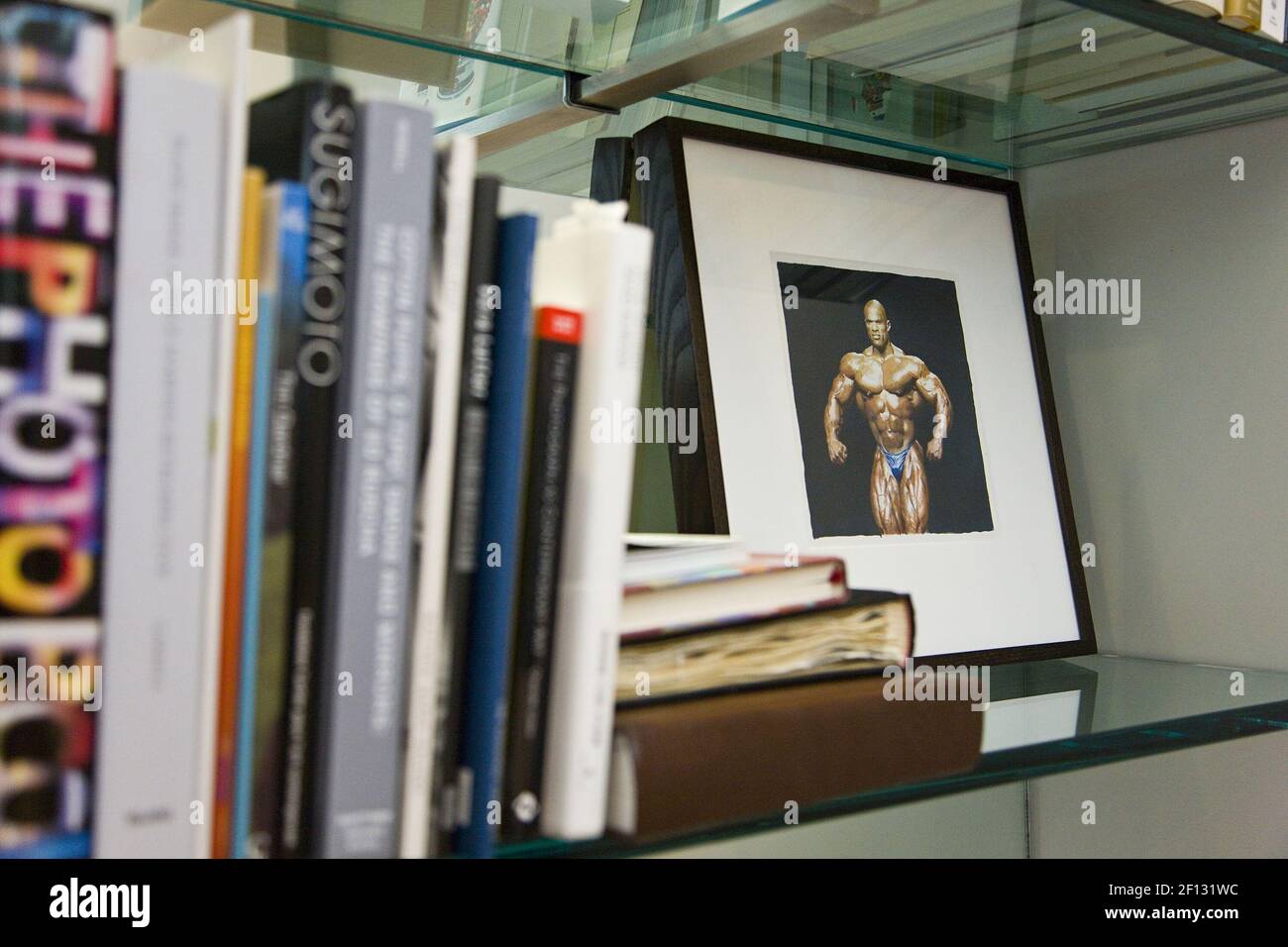 Tim Gardner's photorealistic watercolor of a bodybuilder adds muscle to ...