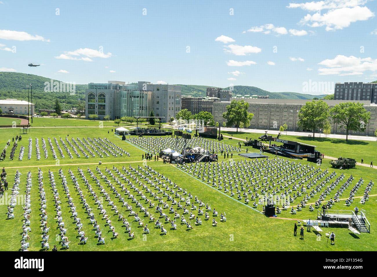 West point military graduation ceremony hi-res stock photography and ...