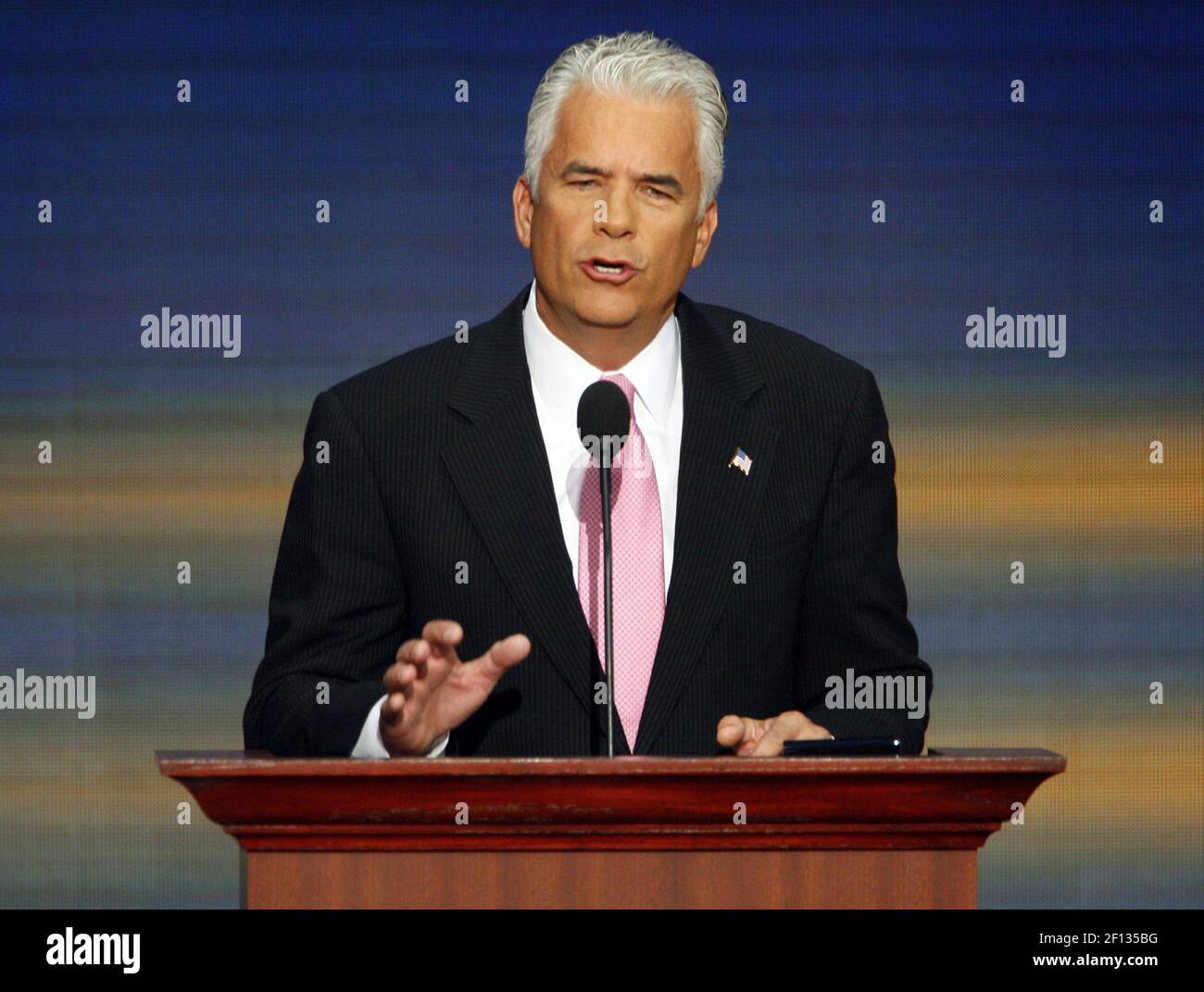 Sen. John Ensign (R-NV) addresses Republican National Convention at the ...