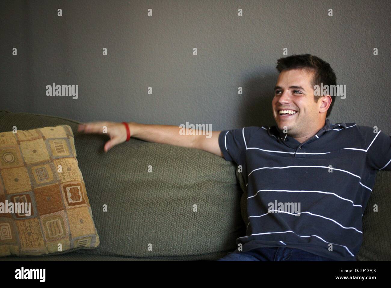 Andrew Rivlin has made his couch available to couch surfers and has done some couch surfing ...