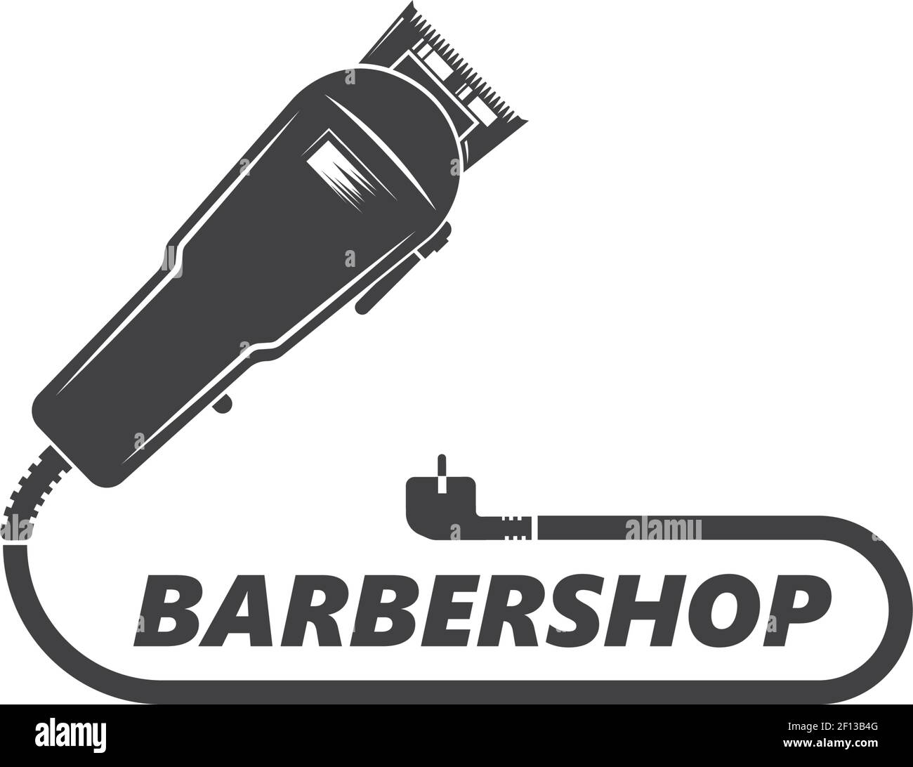Barber Shop Clippers Vector