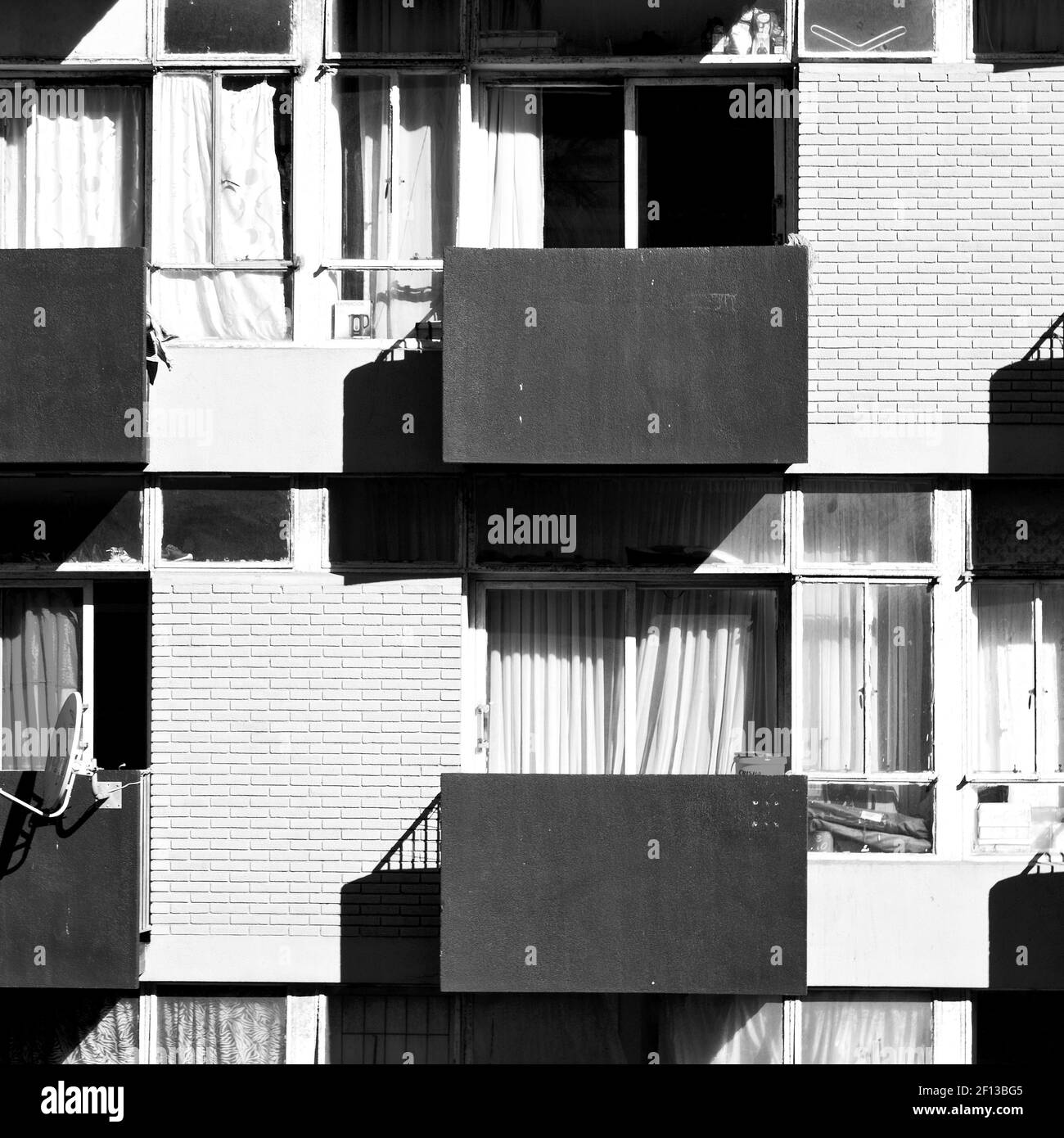 Roof terrace window Black and White Stock Photos & Images - Alamy