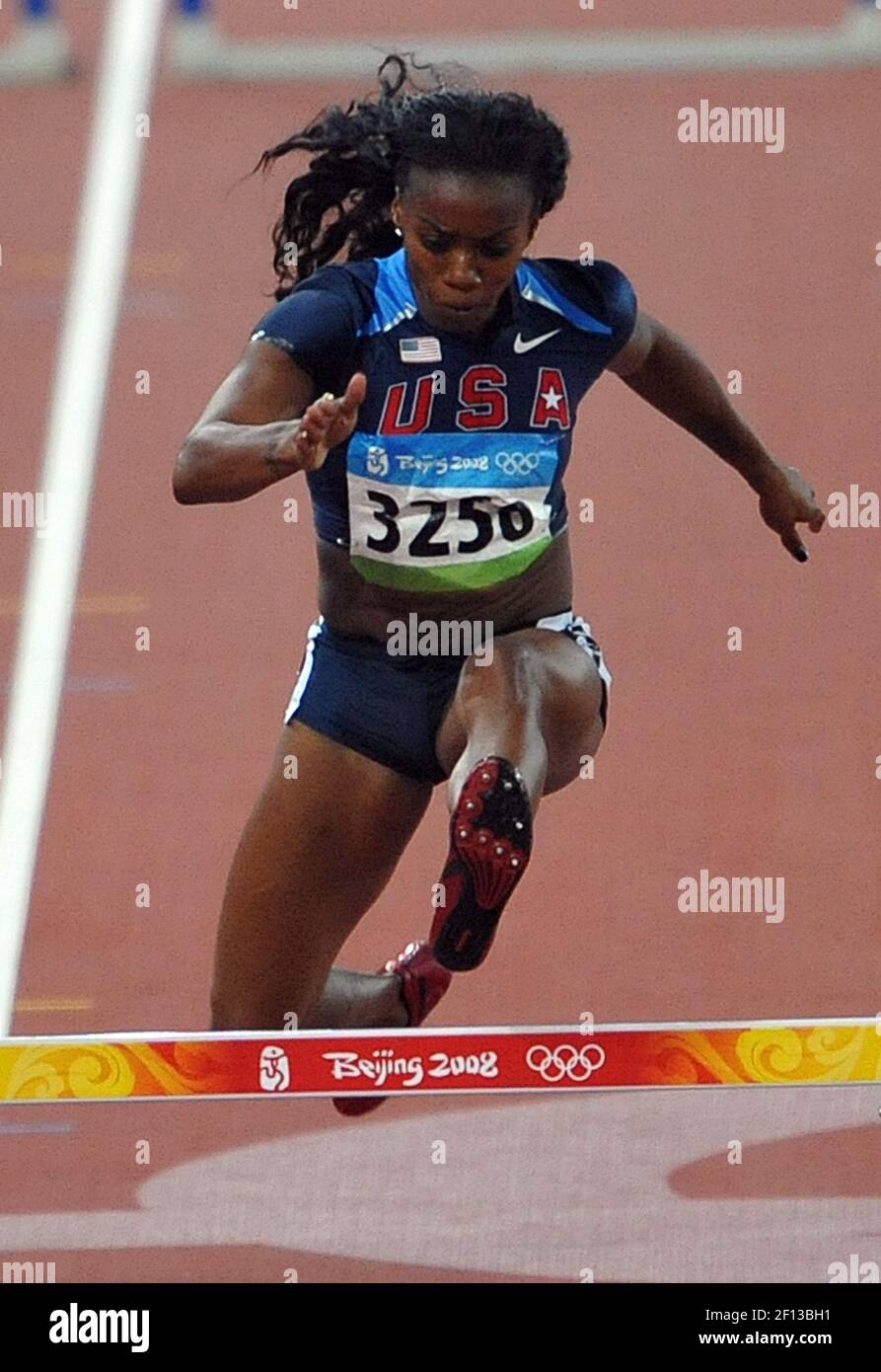Tiffany Ross Williams of the United States competes in a heat of the ...