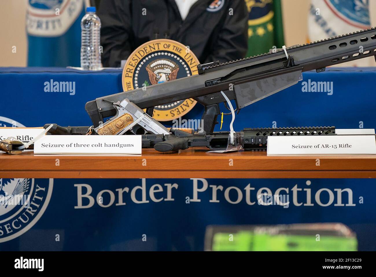 At a Roundtable on Immigration and Border Security Thursday January 10 2019 a table of ...