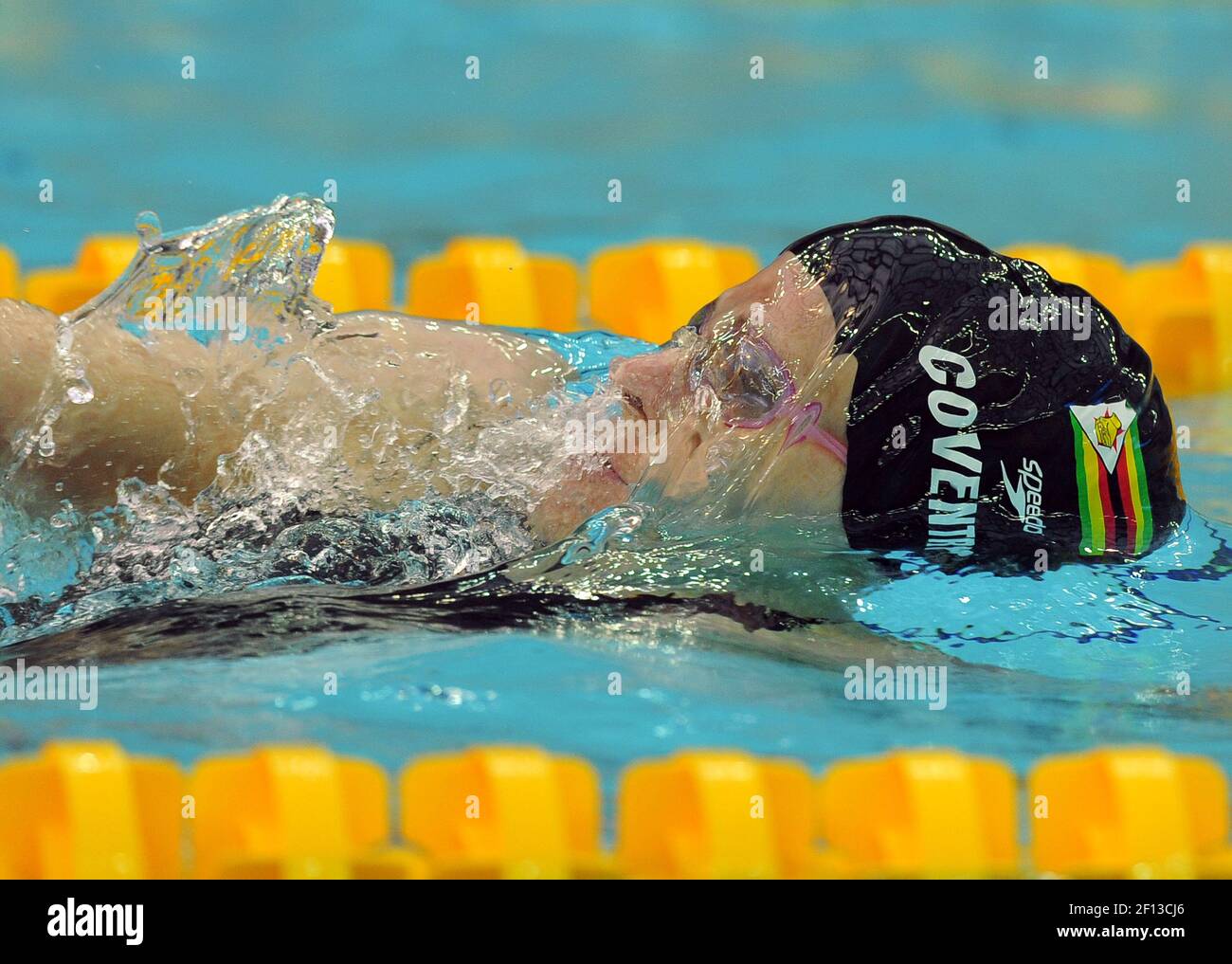 Republic of South Africa's Kirsty Koventry wins the god medal on women ...