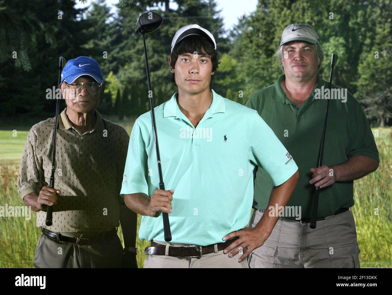 Cameron Peck, 17, a senior at Timberline High in the fall, learned golf ...