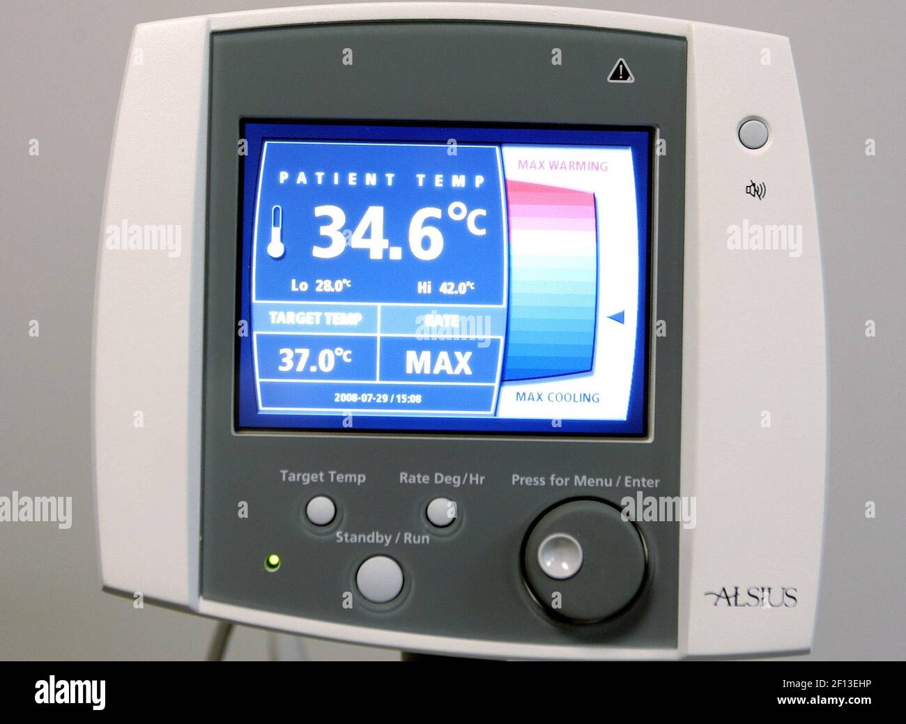 The display on the Thermoguard system has an easy to read display of a ...