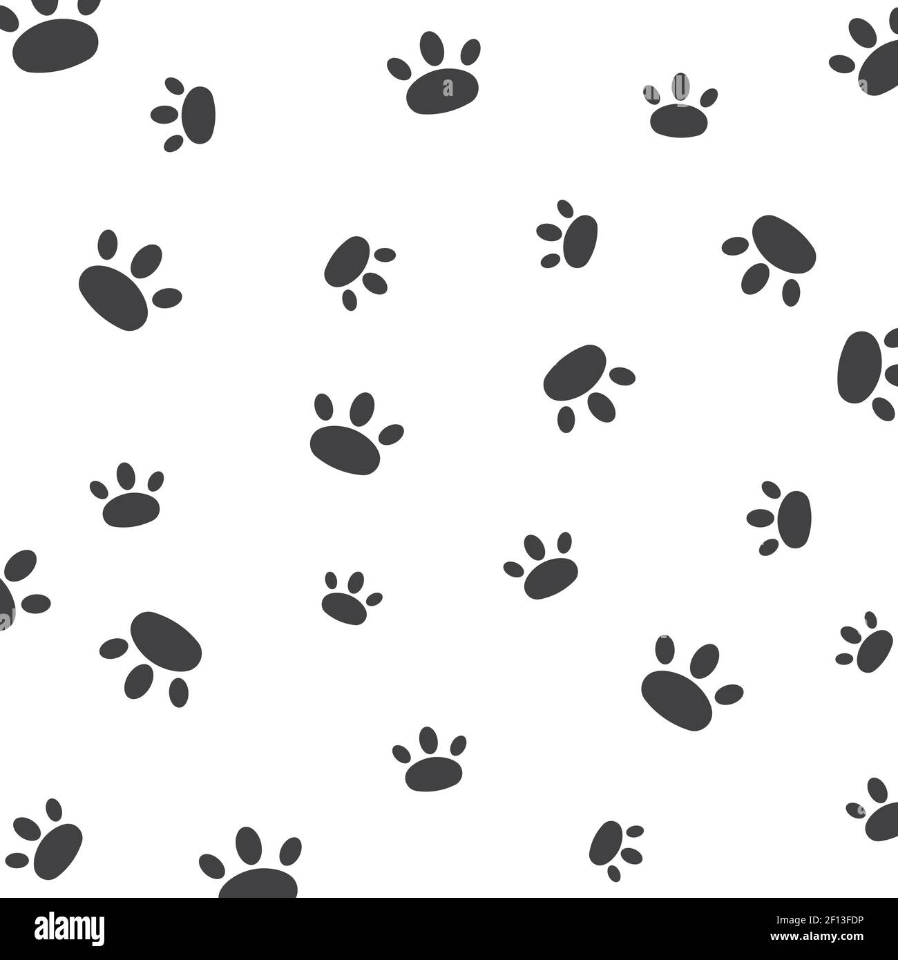 Paw Print Powerpoint Template