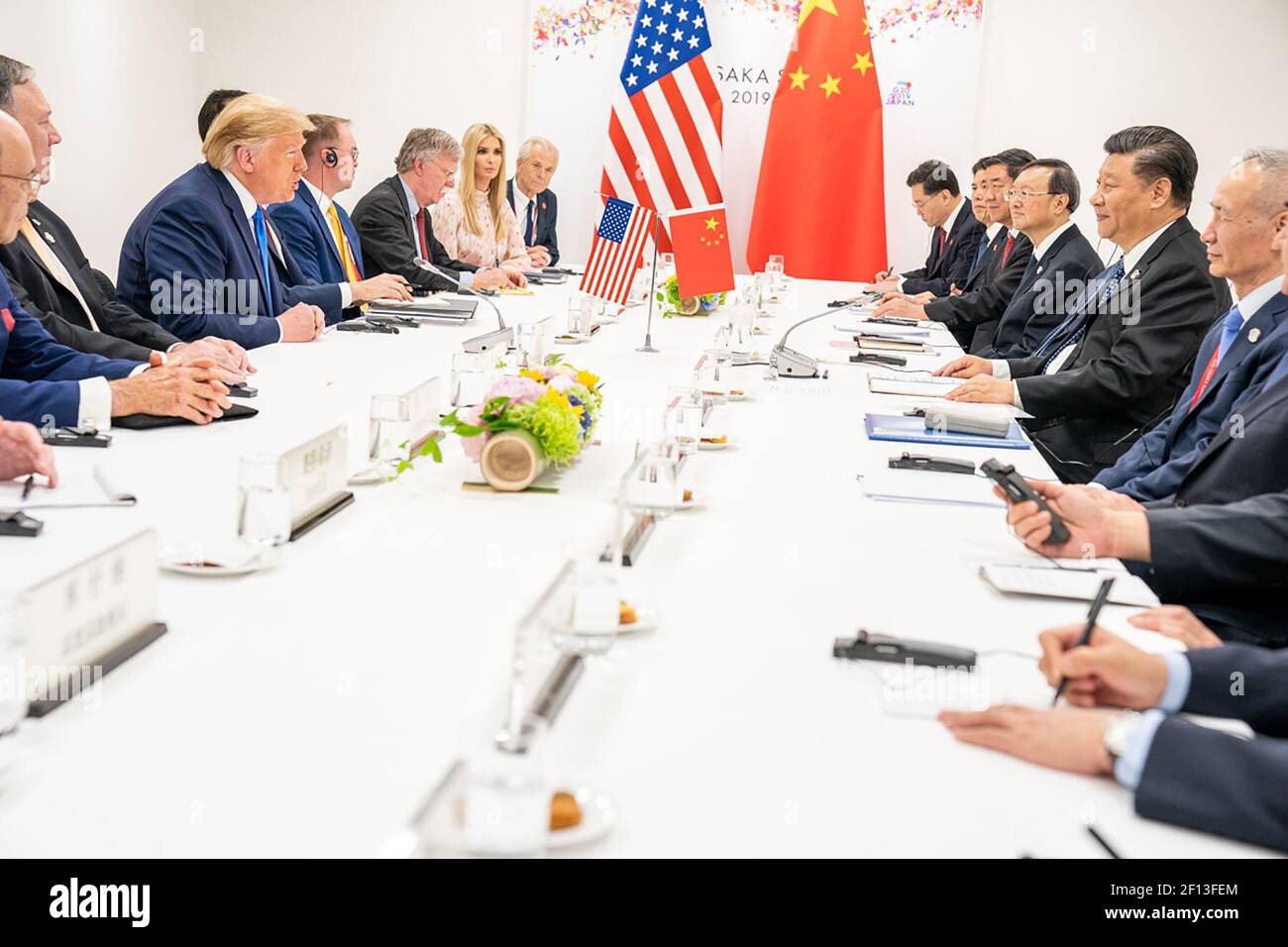 Trump and xi jinping hi-res stock photography and images - Alamy