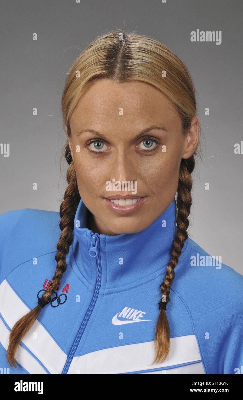 Amanda Beard is a member of the 2008 U.S. Olympic Swimming team. (Photo ...