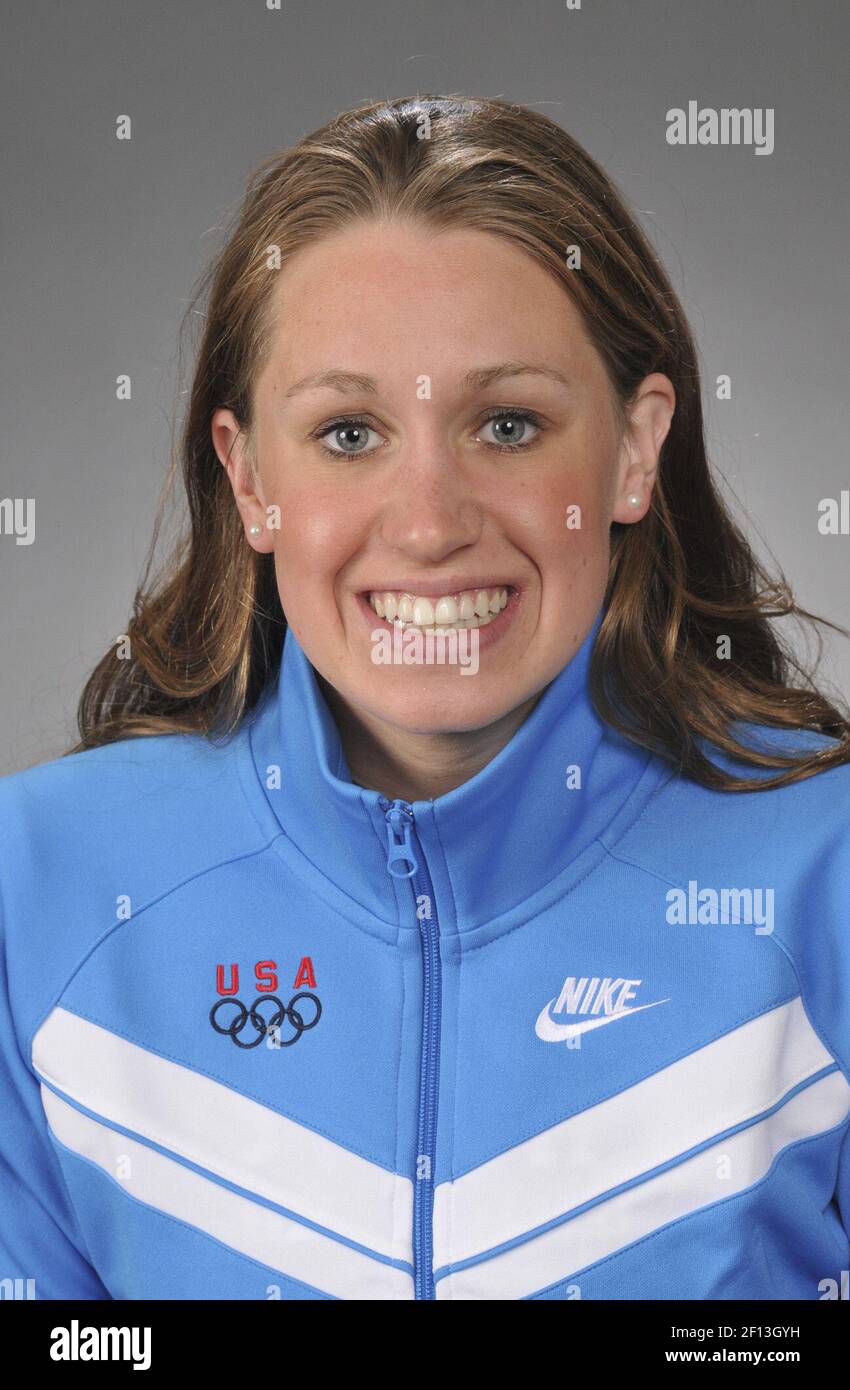 Katie Hoff is a member of the 2008 U.S. Olympic Swimming team. (Photo ...