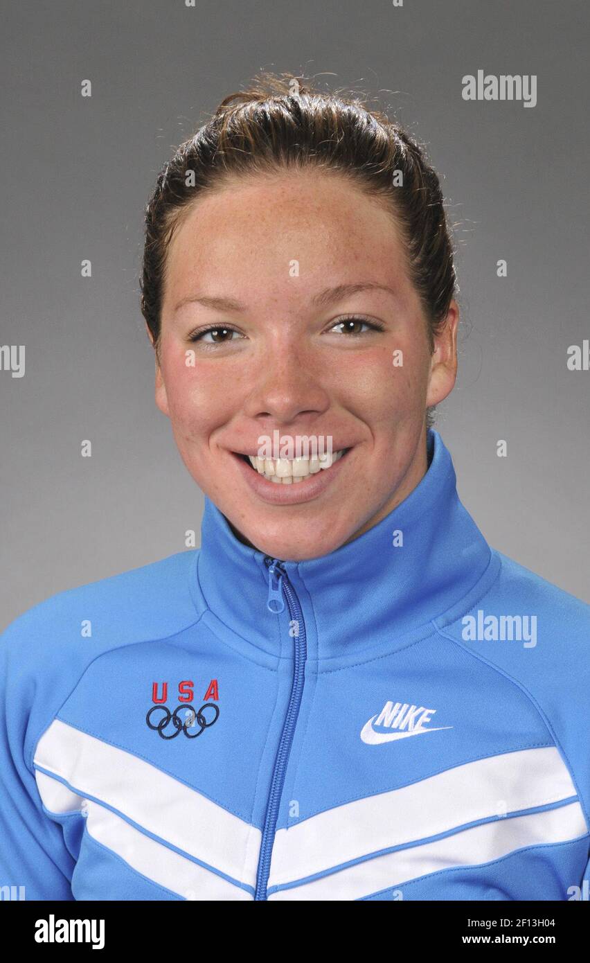 Kate Ziegler is a member of the 2008 U.S. Olympic Swimming team. (Photo ...
